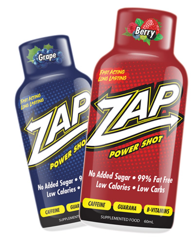 ZAP Power Shot - Long-Lasting Energy Without the Sugar Crash